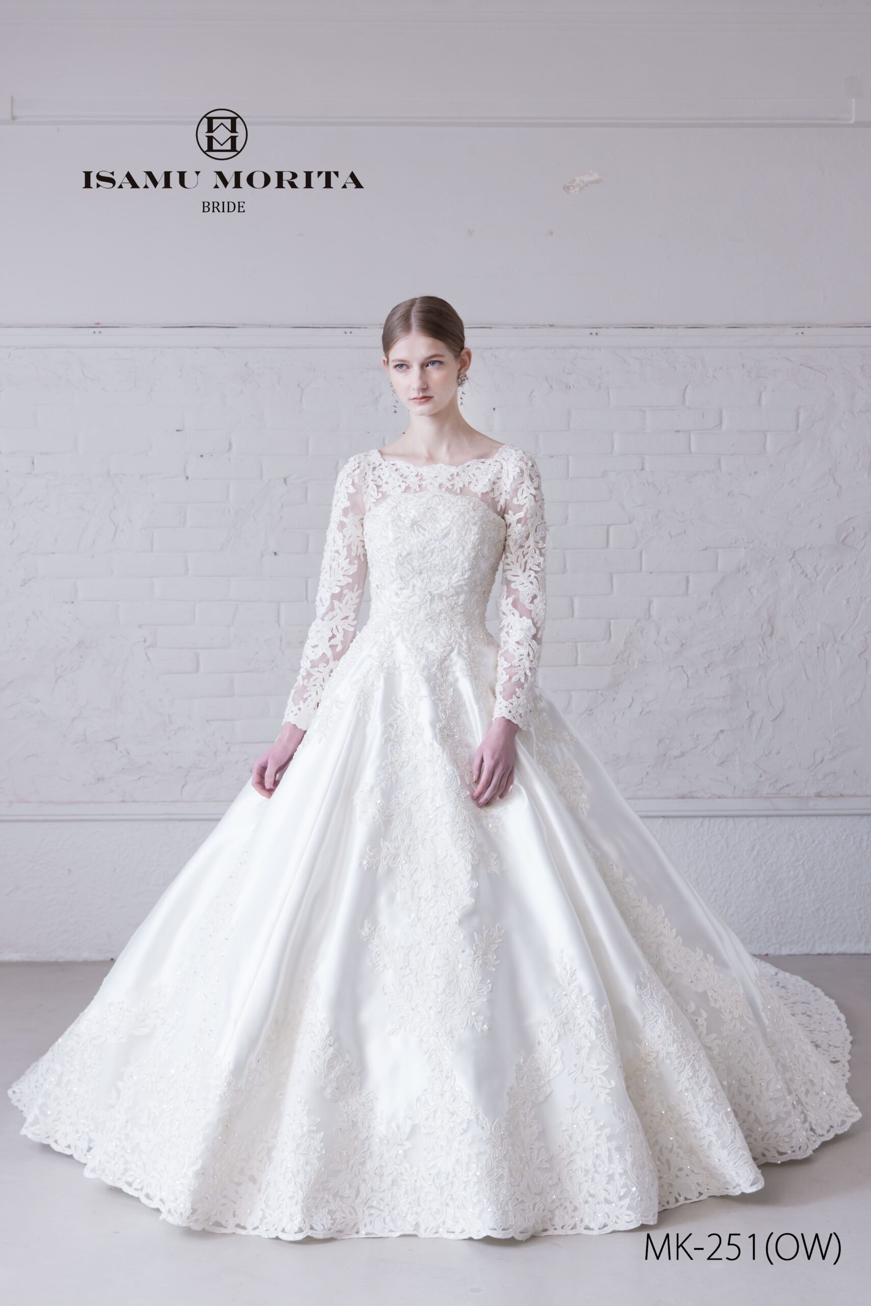 MK-251(OW) ウェディングドレス｜ISAMU MORITA